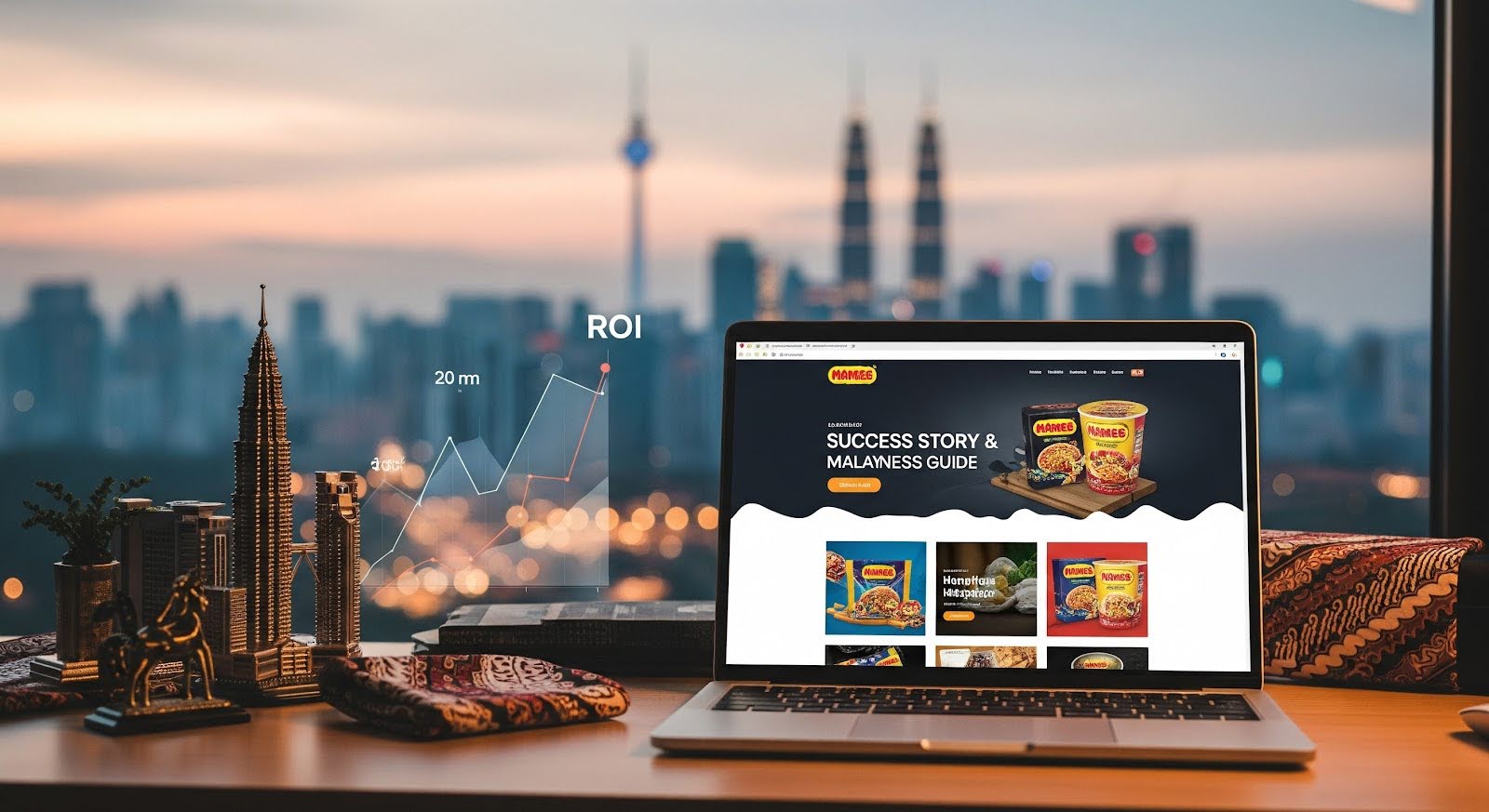 Web Design ROI: Mamee's Success Story | Bike Bear